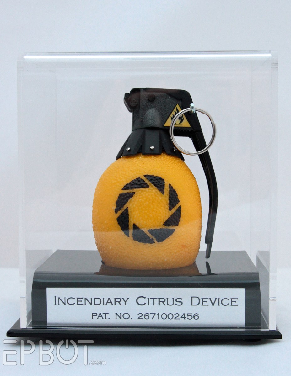 How to Build an Aperture Science Lemon Grenade | et geekera